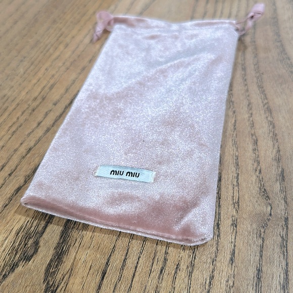 Miu Miu | Accessories | Miu Miu Glasses String Bag | Poshmark